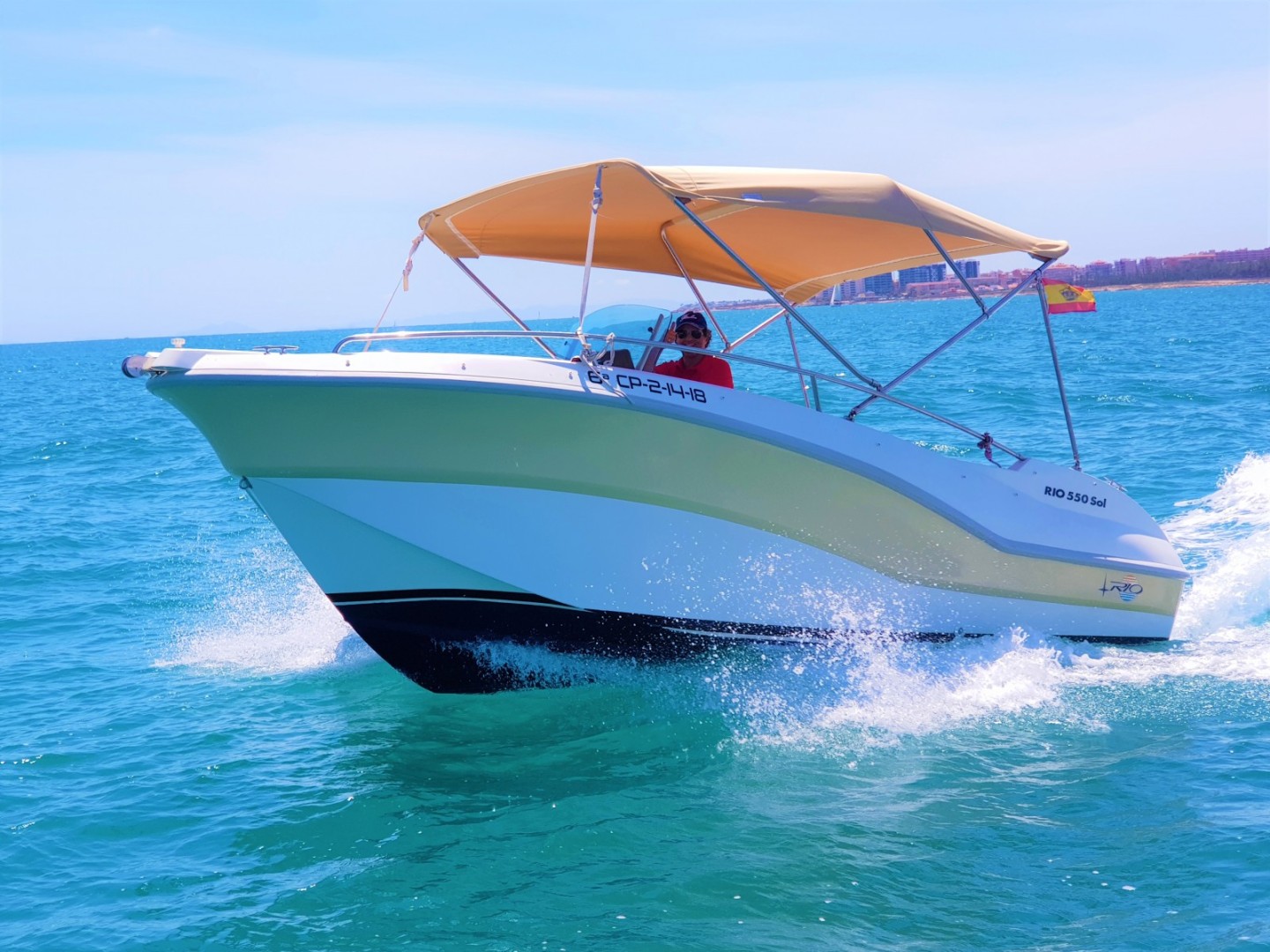 Hire a Motorboat Rio 550 SOL in Torrevieja (Rio 600 Sol) | SamBoat