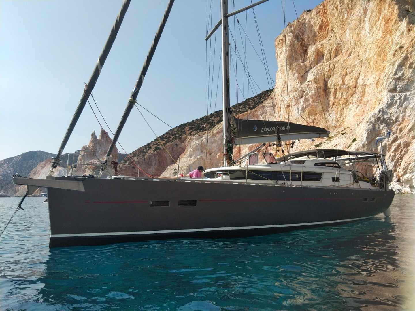 Hire a Sailboat Garcia Exploration 45 in Ermoúpolis (Korto) | SamBoat