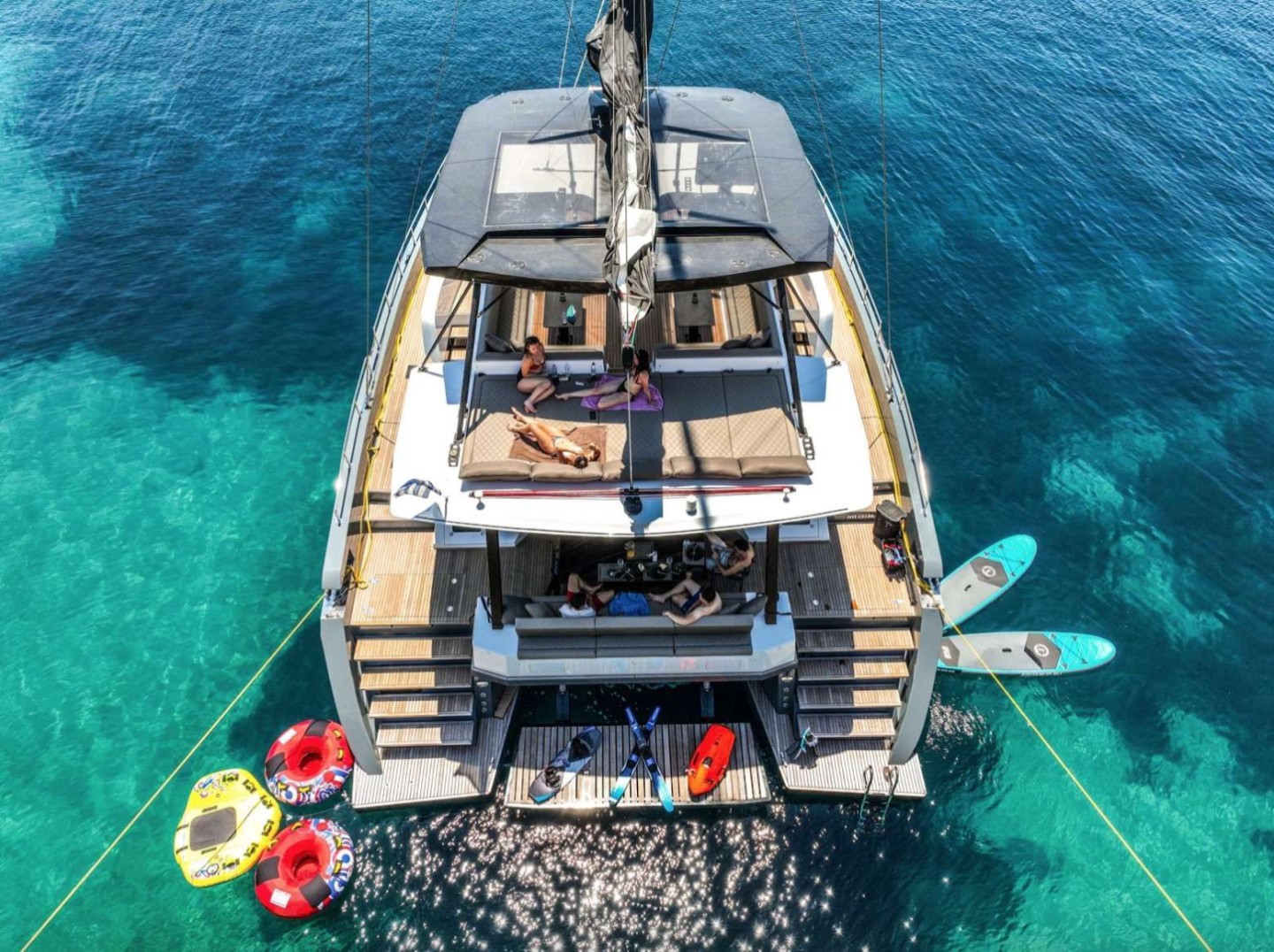 Hire a Catamaran Moon Yacht Moon 60 Hull 8 2025 in Lazurowe Wybrzeże ...