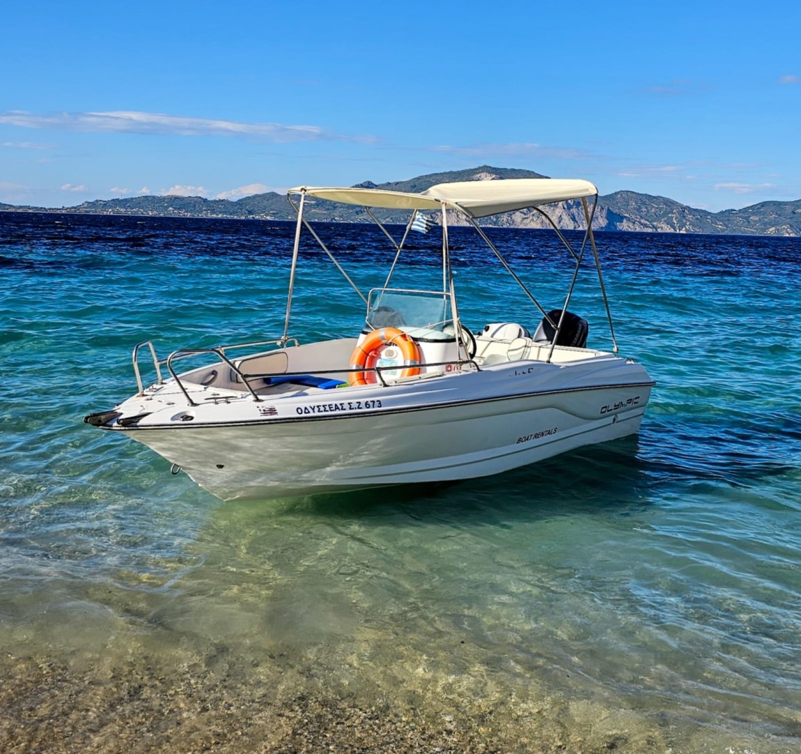 Hire a Motorboat Olympic 520 in Zakynthos (Odysseas ) | SamBoat