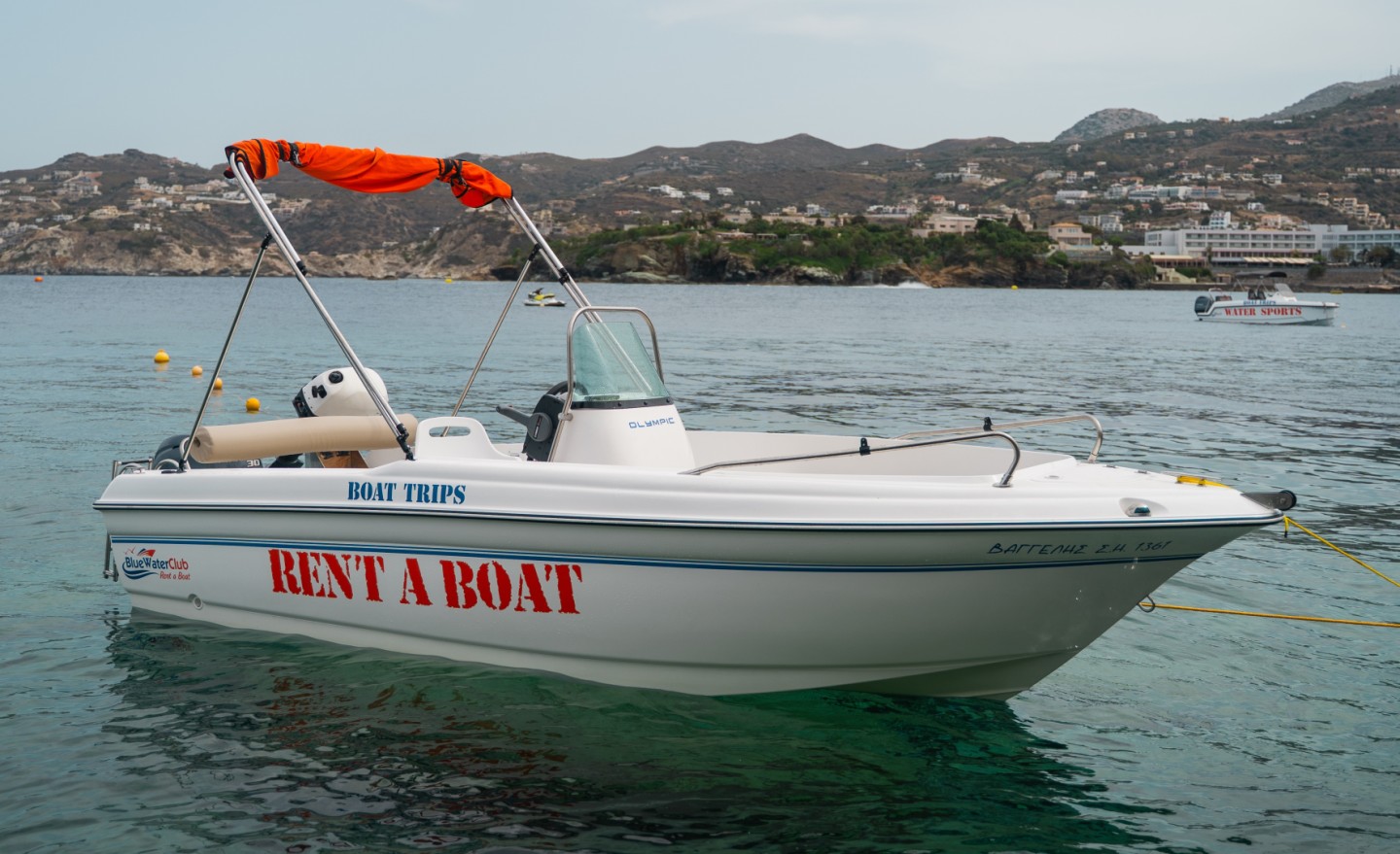 Hire a Motorboat Olympic 490cc in Irákleion | SamBoat